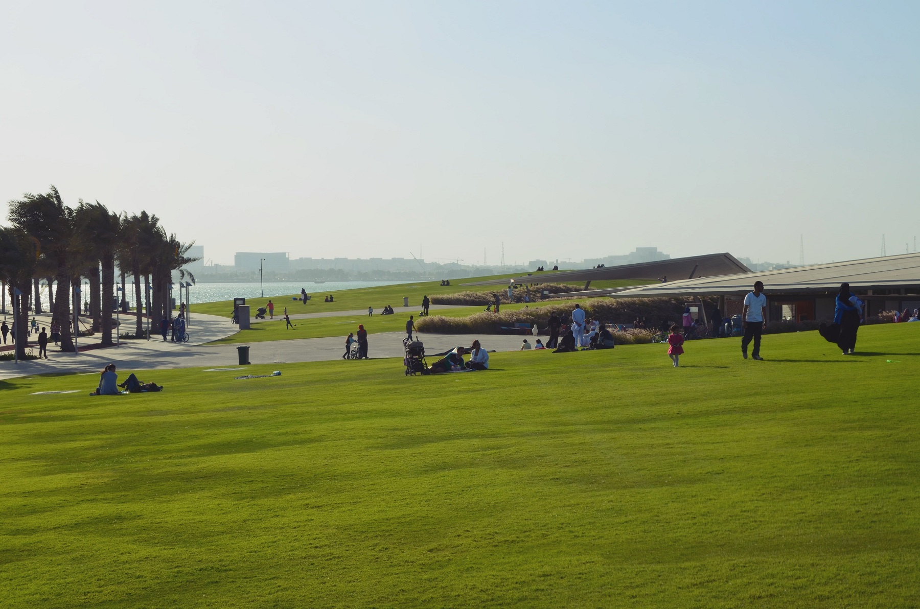 MIA Park w Doha - zielona część miasta z najpiękniejszym widokiem ...